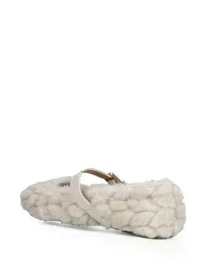 Liu Jo Synthetic-fur Ballet Flats