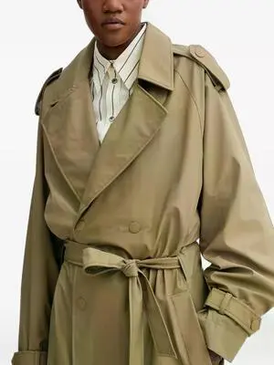 Rains Double-breasted Belted Trench Coat