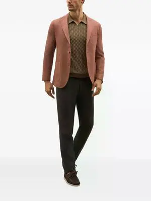 Boglioli Oxford K-jacket Unstructured Blazer