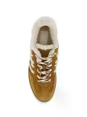 Hogan H86 Shearling-trim Sneakers