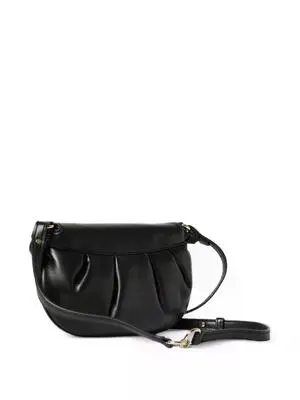 Armani Exchange Logo Plaque Gathered Shoulder Bag