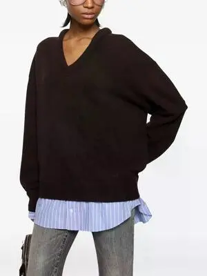 Acne Studios Layered Wool Sweater