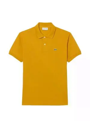Lacoste Classic Fit Original Logo-patch Polo Shirt - Yellow