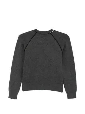MARANT ETOILE Loriby Logo-embroidered Raglan-sleeve Sweater