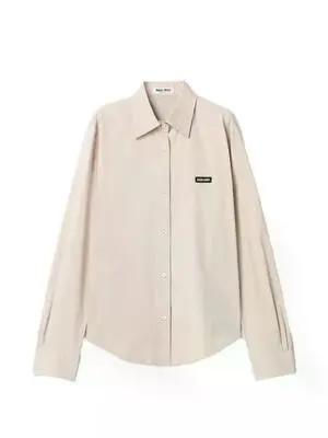 Miu Miu Stretch Poplin Shirt