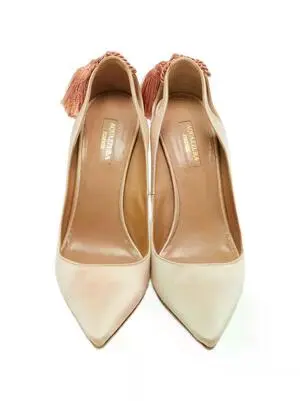 AQUAZZURA Tassel Detail Heeled Pumps