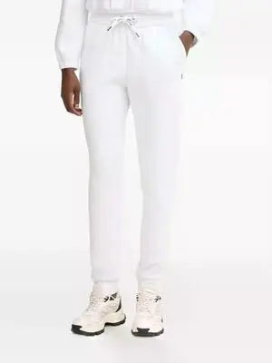 Armani Exchange Logo Patch Track Pants - White