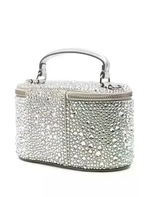 Valentino Garavani Vlogo Signature Crystal-embellished Vanity Case