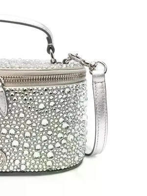 Valentino Garavani Vlogo Signature Crystal-embellished Vanity Case