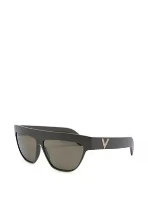 Valentino Garavani Vlogo Geometric-frame Sunglasses