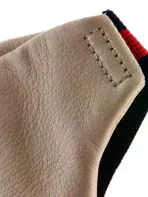 Gucci Logo Printed Leather Belt Bag