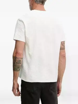 Armani Exchange Crinkled-effect T-shirt