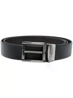 Emporio Armani Buckle-fastening Belt - Black