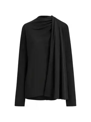 TOTEME Asymmetric Draped Blouse
