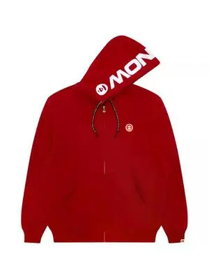 AAPE BY *A BATHING APE Logo-print Zip-up Hoodie