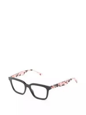 Gucci Double G Tortoiseshell-effect Glasses