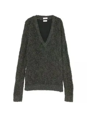 Brunello Cucinelli V-neck Double-layer Sweater