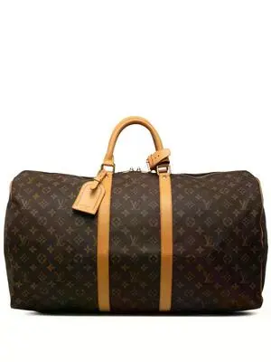 LOUIS VUITTON 1997 Monogram Keepall 55 Travel Bag