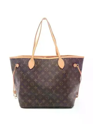 LOUIS VUITTON 2020 Monogram Neverfull Mm Tote Bag - Brown
