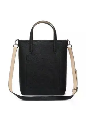 Lacoste Anna Grained-texture Tote Bag - Black