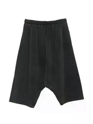 ENTIRE STUDIOS Faded Drop-crotch Shorts