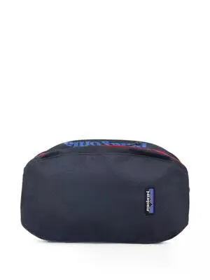 Patagonia Black Hole Logo-patch Zip-around Tote Bag - Blue