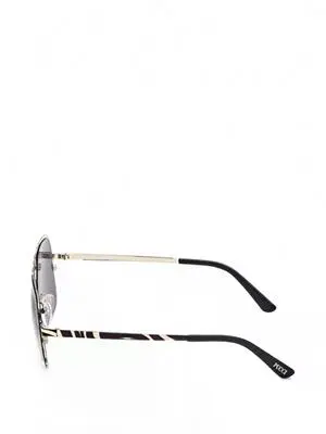 Emilio Pucci Zebra-print Pilot Sunglasses