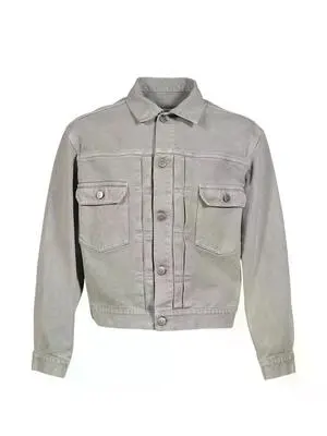 MAISON MARGIELA 4-stitch Pleated Denim Jacket