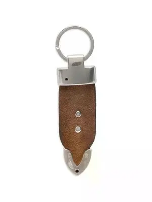 ERALDO Embellished Suede Keyring