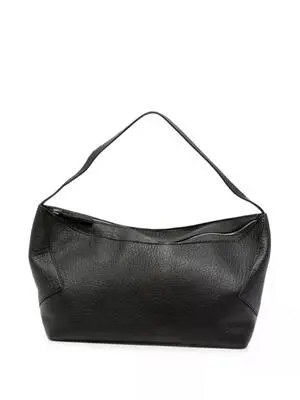 Studio Nicholson Hagu Leather Shoulder Bag - Black
