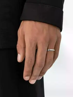 LOYAL.E PARIS Absolu Ribbon Ring In White Gold
