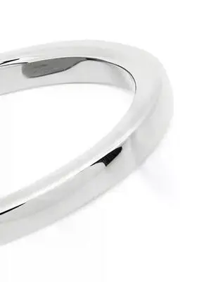 LOYAL.E PARIS Absolu Ribbon Ring In White Gold