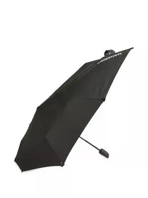 MAHARISHI Senz Camouflage-print Logo-print Umbrella - Black