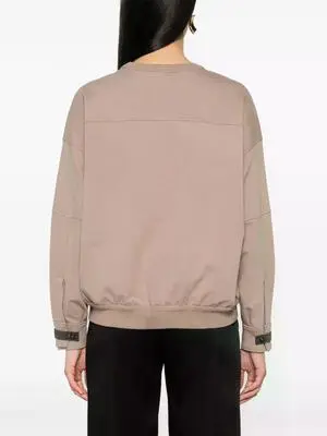 Brunello Cucinelli Monili Chain Detail Sweatshirt
