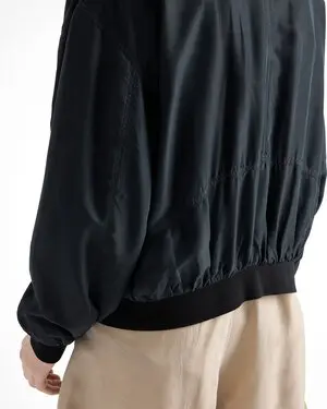 Prada Silk Bomber Jacket