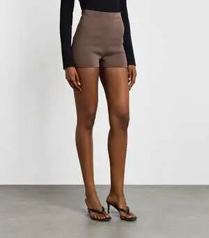 SKIMS Refined Knit Shorts - Grey