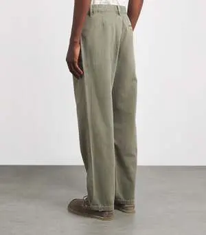 Citizens Of Humanity Cotton Herringbone Belgian Chinos