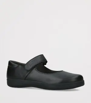 Camper Leather Spiral Comet Mary Janes