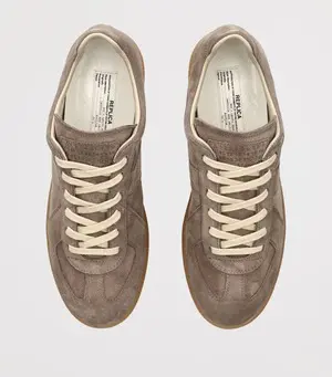 MAISON MARGIELA Suede Replica Sneakers