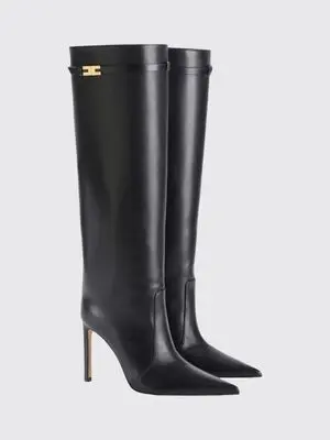Elisabetta Franchi Knee High Stiletto Boots