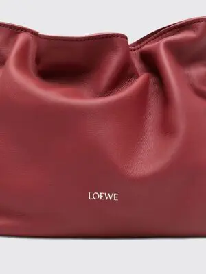 Loewe Flamenco Mini Bucket Bag - Red