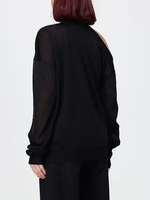 Fendi Cut-out Shoulder Turtleneck Sweater