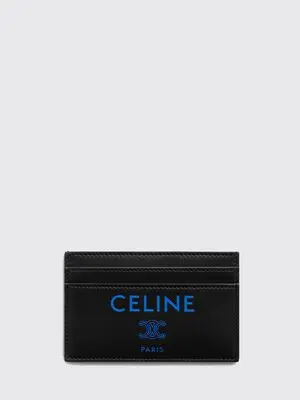Celine Wallet Men Colour Black