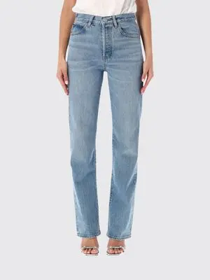 FRAME The Vertical High-waisted Straight Jeans