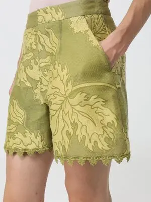 La DoubleJ Floral Embroidered Shorts