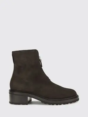 THE ROW Hike Suede Leather Ankle Boots - Brown