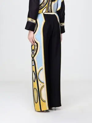 La DoubleJ Printed Wide Leg Trousers