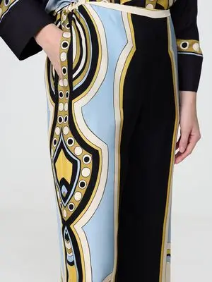 La DoubleJ Printed Wide Leg Trousers