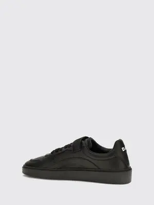 Dsquared2 Leather Trainers With Logo Detail - Black