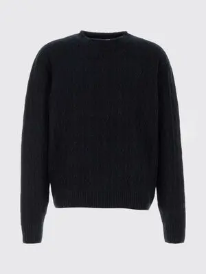 THE ROW Pure Cashmere Crewneck Sweater - Navy